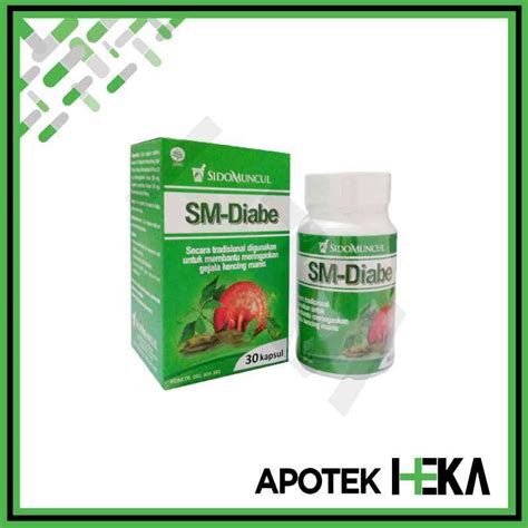 Jual Sm Diabe Botol Isi 30 Kapsul Herbal Tradisional Kencing Manis Di