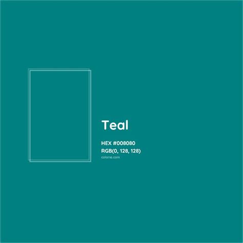 Hex 008080 Teal Color Color Code Brand Color Palette Teal Color