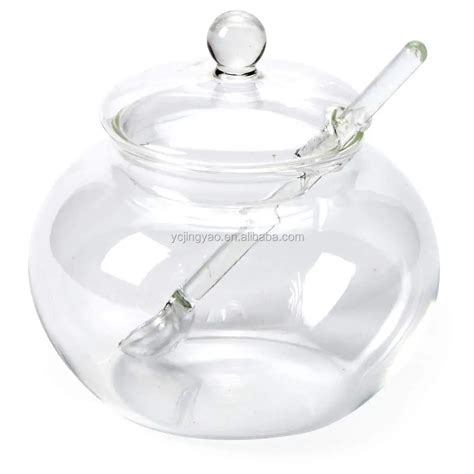 Clear Glass Sugar Bowl With Lid Sugar Bowls Home And Living Pe