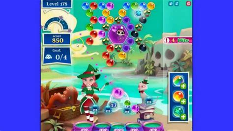 Bubble Witch 2 Saga Level 178 New Zen Bubbles Youtube