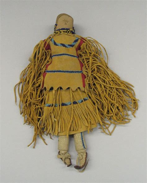 Apache Doll Brooklyn Museum Ac Native American Dolls Indian Dolls Native American Beadwork