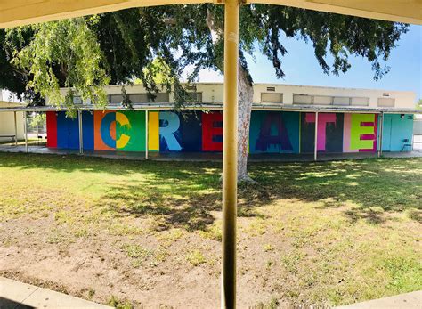 Atandt Helps Bring A Splash Of Color To Mark Twain Middle School