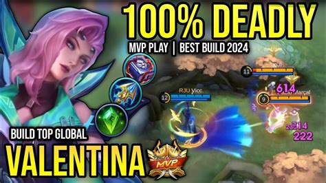 Valentina Best Build 2024 Build Top Global Valentina Gameplay