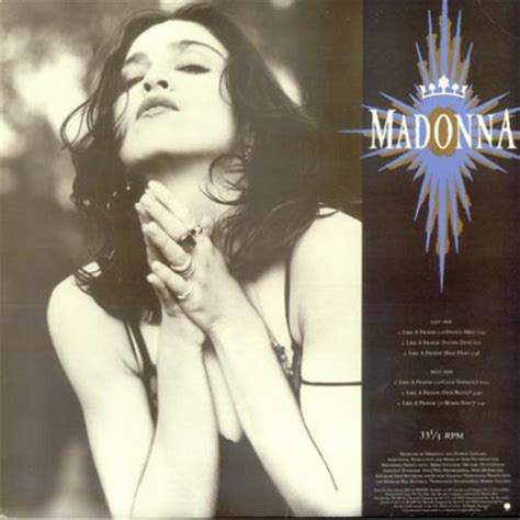 Madonna Like A Prayer P S Us Promo 12 Vinyl Single 12 Inch Record