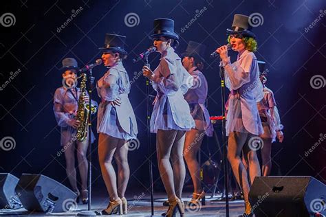 Odessa Ukraine March 17 2019 Bright Music Show Freedom Jazz