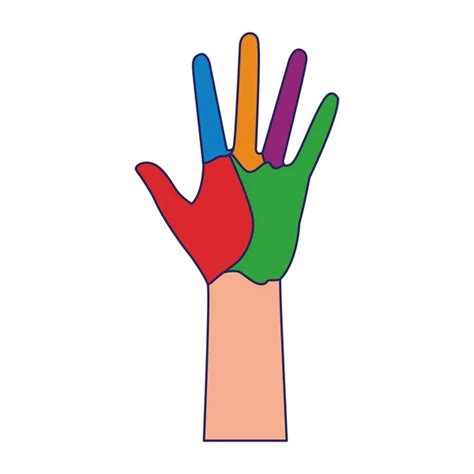 9000000 Vectores De Manos De Colores Imágenes Vectoriales