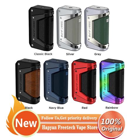 Original Geekvape Aegis Legend 2 L200 Mod 200w Tc Box Mod Dual 18650