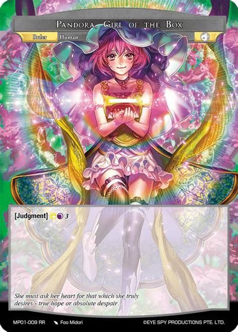 Fowind Pandora Girl Of The Box