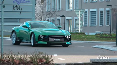 Aston Martin Valour Spotted In Switzerland With Fabulous Green And