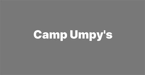 Camp Umpys Camp Umpys Bagels And Stuff