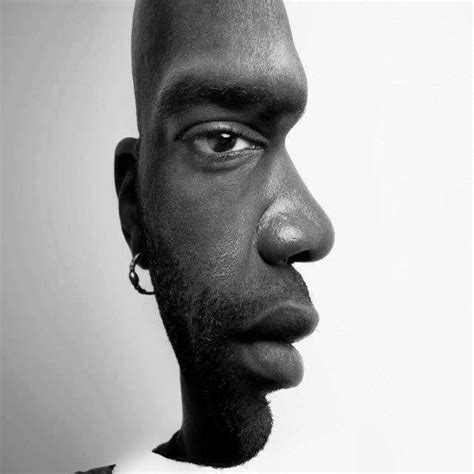 Illusion Art Black And White Portrait Silly Black And White Photos