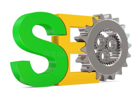 Search Engine Optimization Symbol Stock Illustration Illustration Of