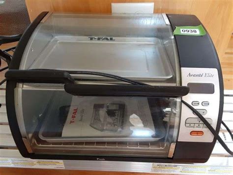 T Fal Avante Elite Toaster Oven Delaware Auction Center