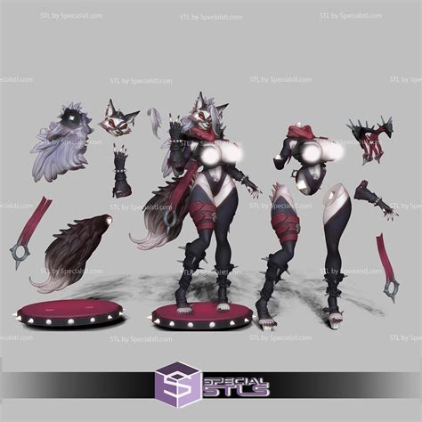 Malice Loona Sculptures 3d Printing Specialstl