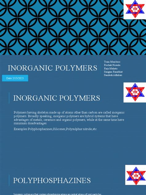 Inorganic Polymers Pdf