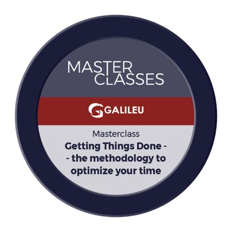 Getting Things Done The Methodology To Optimize Your Time Credly