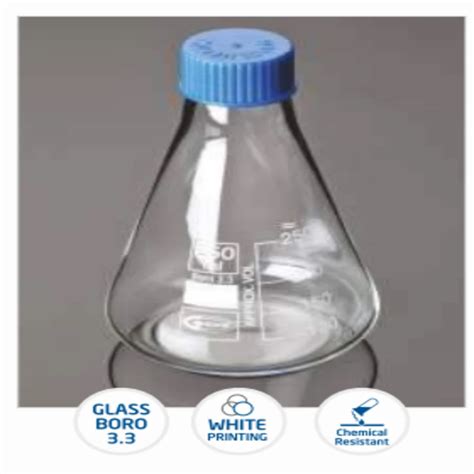 Flask Erlenmeyer With Screw Cap At Rs 265 Conical Flask In Bengaluru