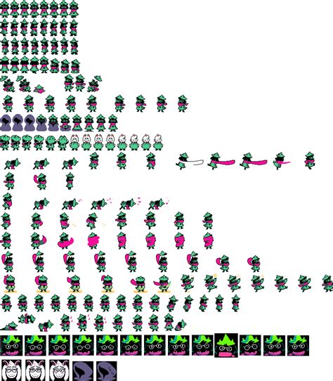 Oc Hatless Ralsei Sprite Edits Deltarune