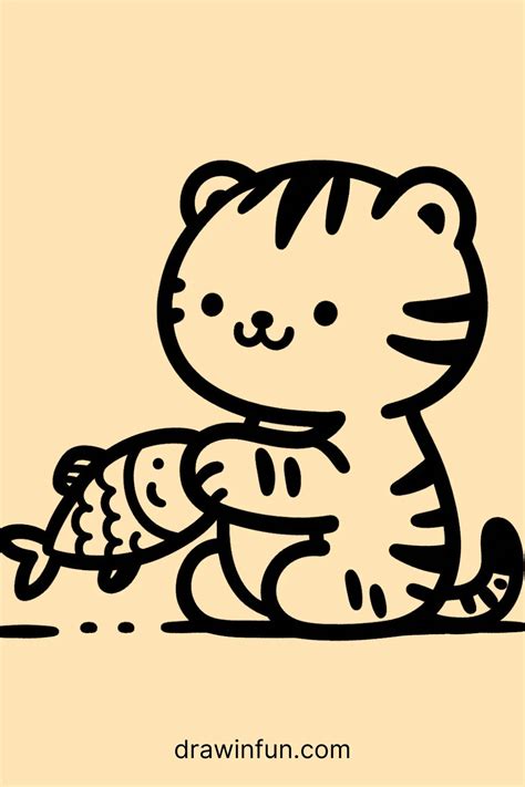 How To Draw Chibi Tiger