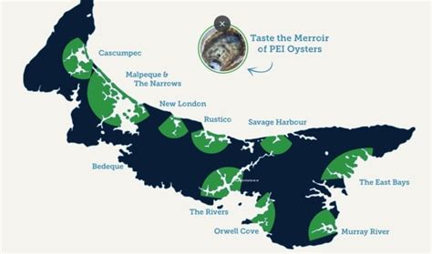 Click Here For Pei Oysters New Interactive Map Promotes Island
