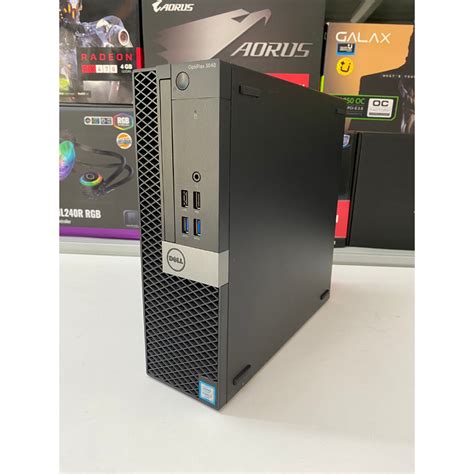 คอมพิวเตอร์ Dell Cpu I5 เจน 6 Ram 8 Gb Ssd 256 Gb ดูหนัง ฟังเพลง เล่น