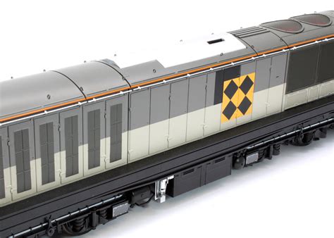 Heljan 5853 Class 58 Railfreight Coal Sector Grey Diesel Rails