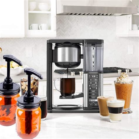 Syrup And Sauce Honey Dispenser Pump Lids Airtight And Leak Proof Kitchen