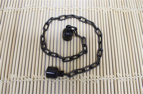 Kusari Fundo Traditional Japanese Weighted Chain Weapon Samurai