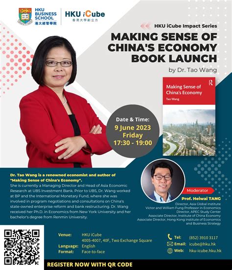 Tao Wang On Linkedin I Am Honored To Be Discussing My Book And Chinas Long Term Challenges And