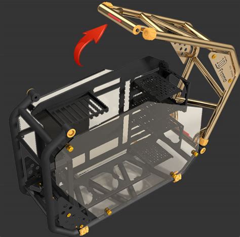 Case เคส In Win D Frame 20 With 1065w Psu Bluewhite