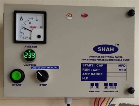 115 Hp Submersible Pump Single Phase Control Panel At Rs 3000