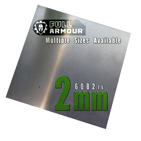 2mm Aluminium Sheet - Full Armour