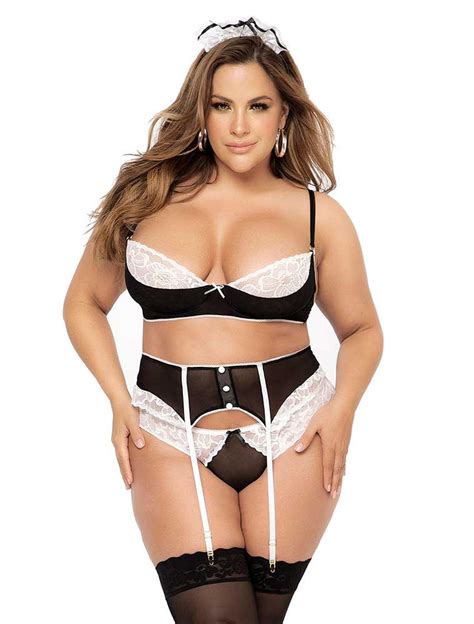 Ma6466x Plus Size French Maid By Mapale Funkypair