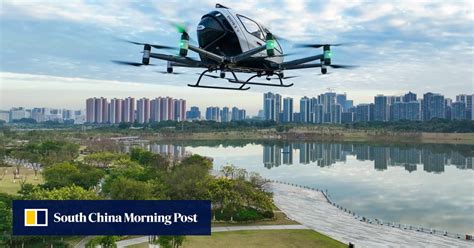Chinas Low Altitude Economy Takes To The Skies As Unmanned Passenger Drone Completes Maiden