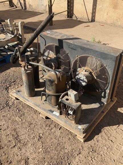 Cooling Condenser Unit And Fan Sierra Auction Management Inc