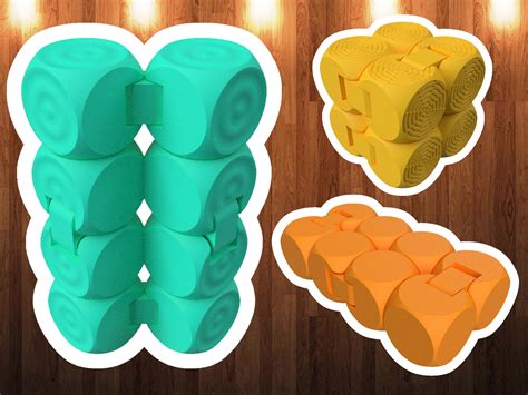 Yet Another Fidget Infinity Cube V2 By Austin Vojta Makerworld Download Free 3d Models