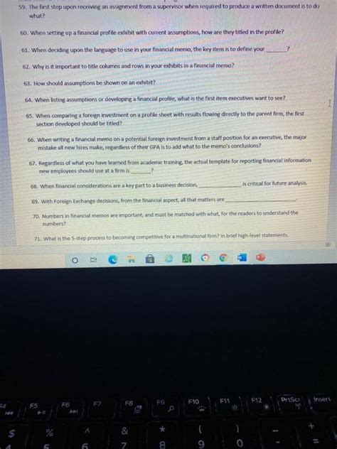 59 The First Step Upon Receiving An Assignment From