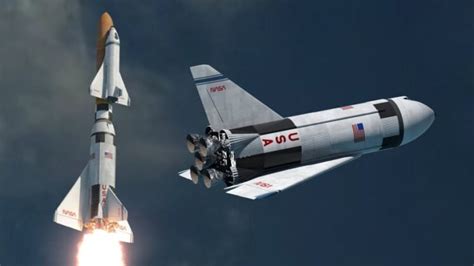 1972 Saturn Shuttle Concept With Flyback Booster