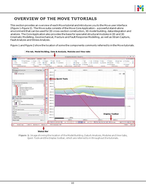 overview of move tutorials for structural geological modeling pdf