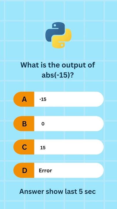 Python Quiz Youtube