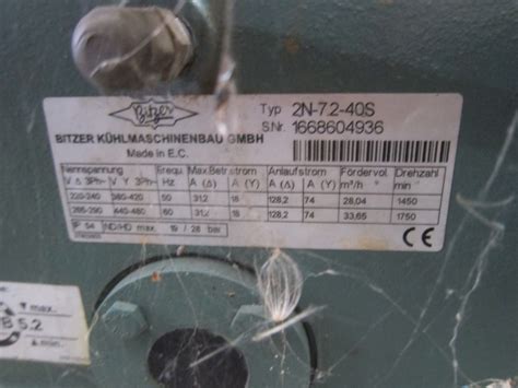 Used Bitzer 2n 72 Hos Bv