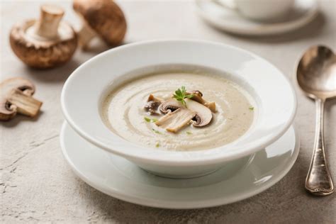 Ultra Creamy Mushroom Soup Healthy Version That Tastes Like A Fancy