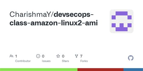 Github Charishmaydevsecops Class Amazon Linux2 Ami