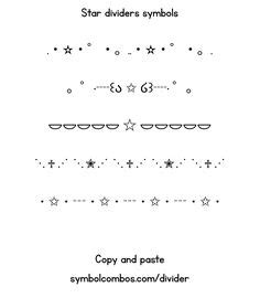 Aesthetic Dividers