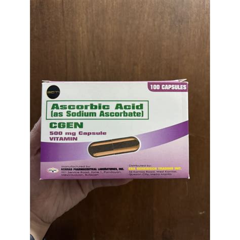 Cgen Vitamin C Non Acidic Shopee Philippines