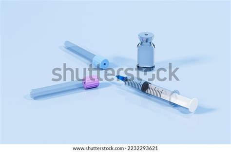 Vacuum Sampling Vessel Syringes Lab Concept Stock Illustration 2232293621 Shutterstock
