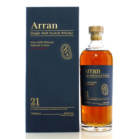 Arran 21 Year Old Auction A56107 The Whisky Shop Auctions