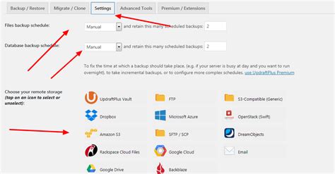 how to use updraftplus to backup and restore a wordpress website