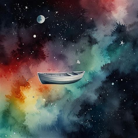 A Ufo Hiding In A Dense Cloud Formation Premium Ai Generated Image