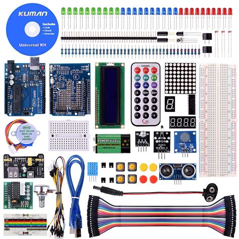 Kuman Super Kit Arduino UNO R VENTE FLASH Nozzler